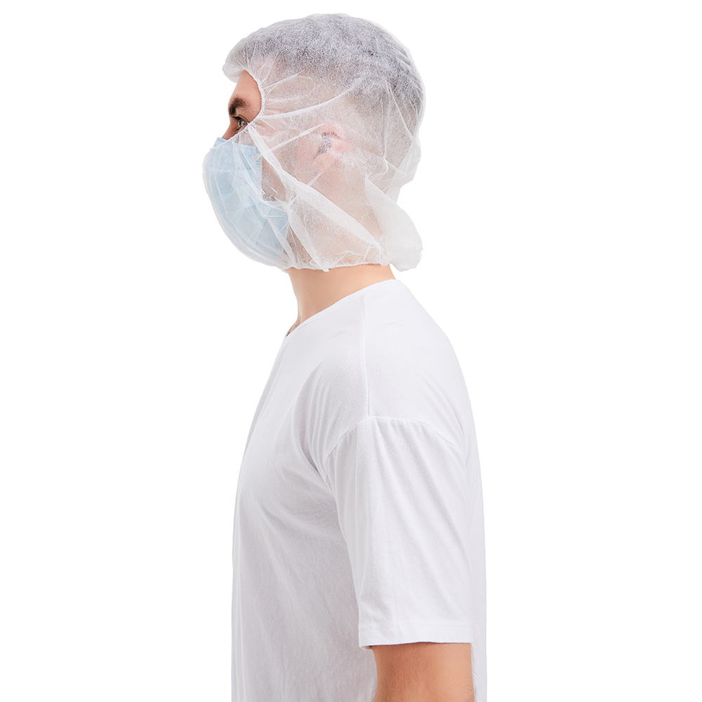 hood white pp cap - 海兴无纺布